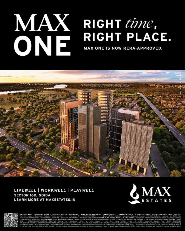 Max Estates Brings Relief to Delhi One Homebuyers After 9 Long Years ...